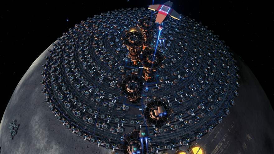 Dyson Sphere Blueprints - Polar nanotube production 27.6k/min extra ...