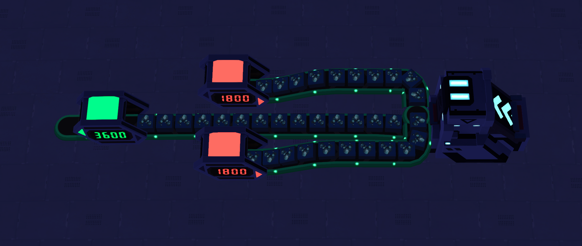 Dyson Sphere Blueprints - Heretical Piler (2 lanes in, 1 lane out)