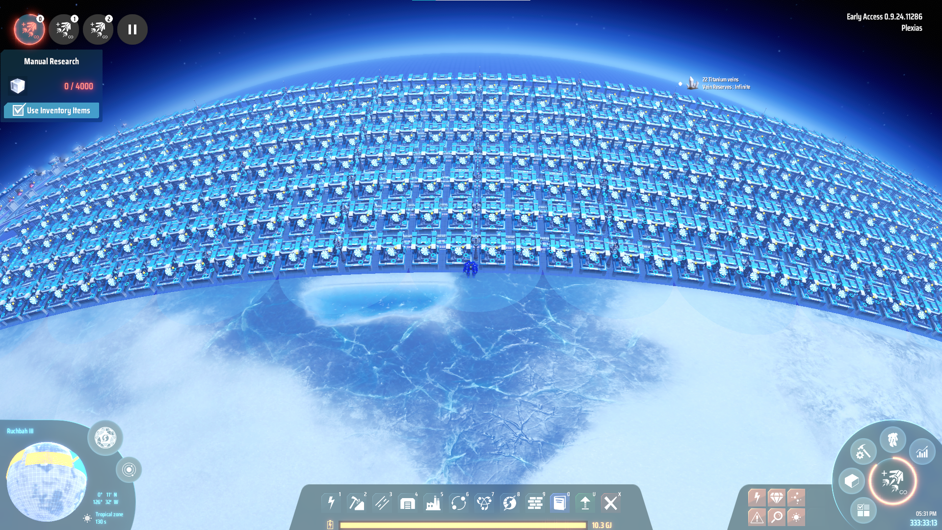Dyson Sphere Blueprints - 8 Mk. III Belts - Solar Sail