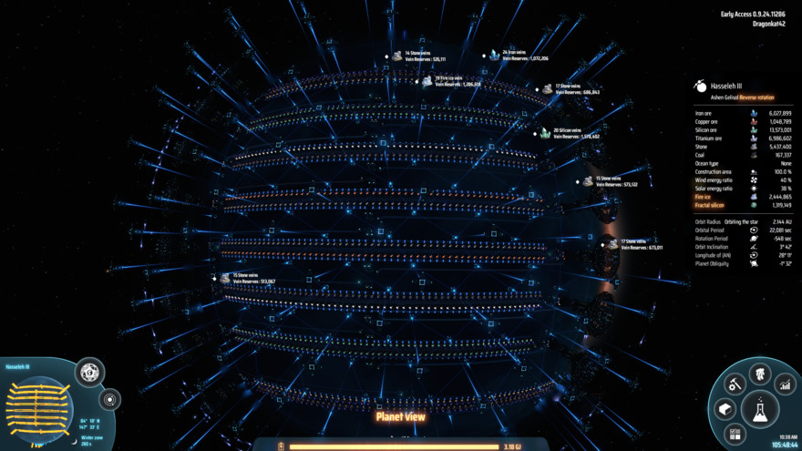 Dyson Sphere Blueprints - Forge world layout -16 x 60 smelter lines ...