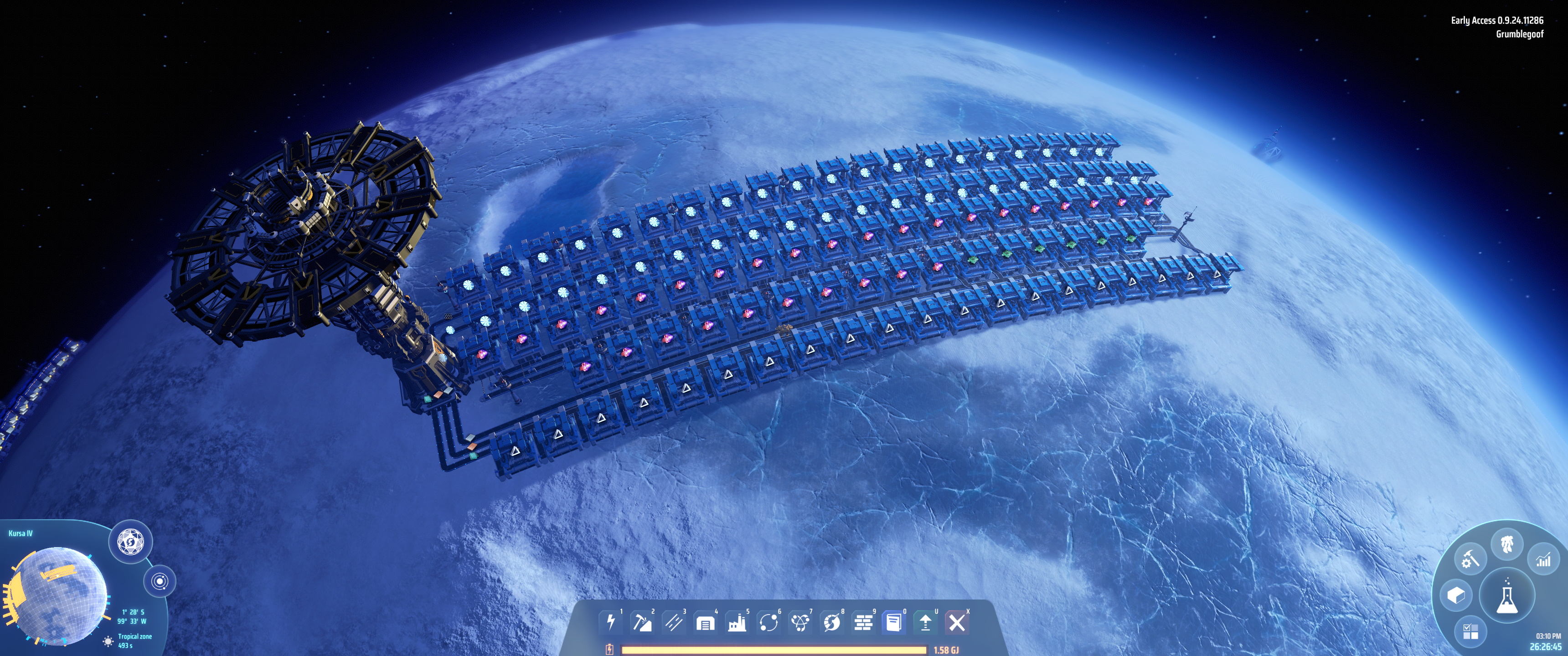 Dyson Sphere Blueprints - Solar sails from ingots. 1800/min