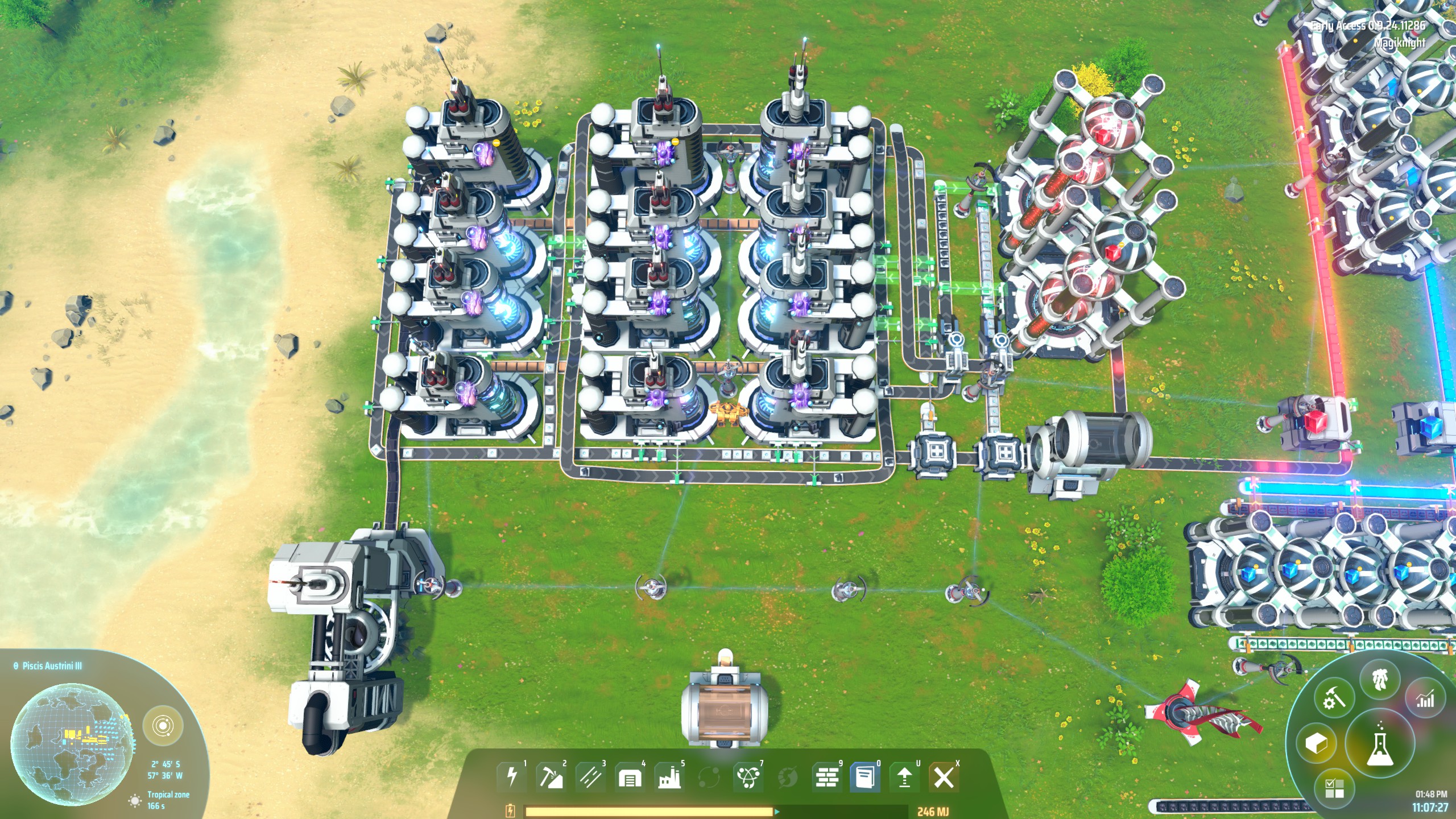 Dyson Sphere Blueprints - Red Matrix Factory - Early Game