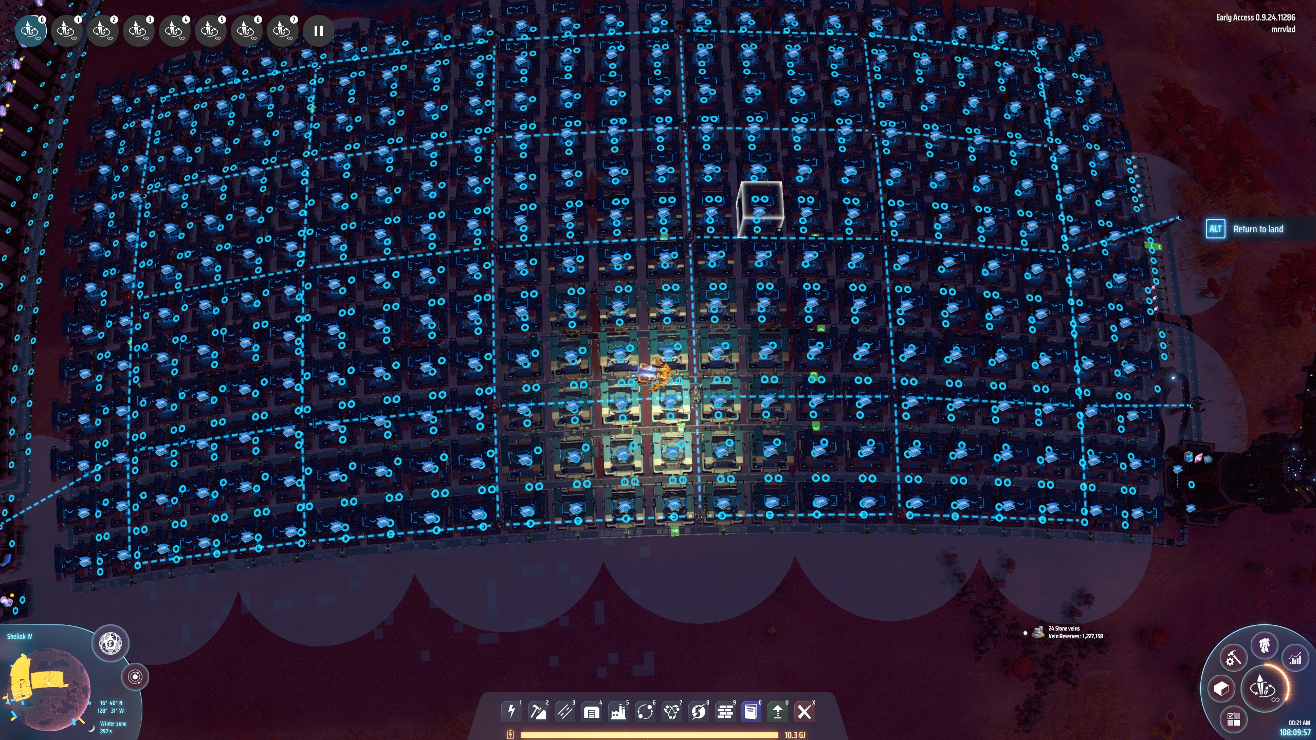 Dyson Sphere Blueprints - 45/s plane filters, 288 mk3 assemblers ...