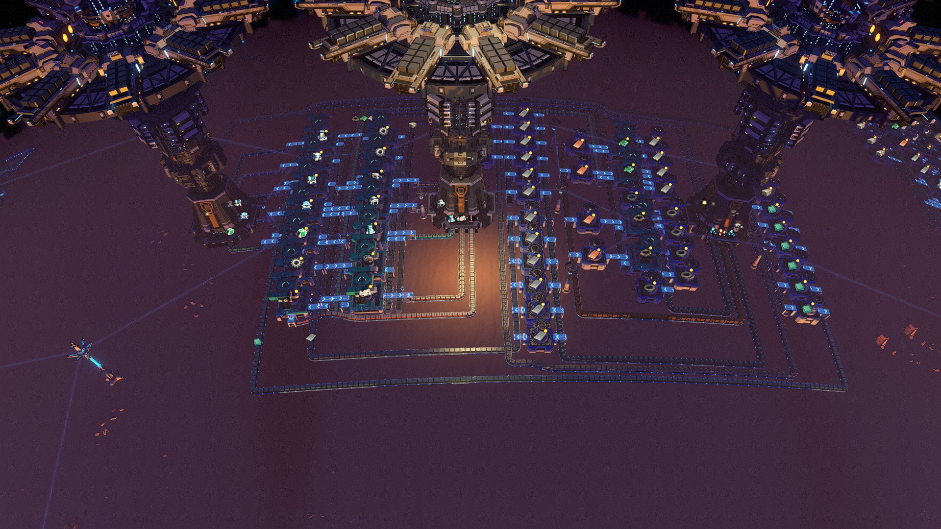 Dyson Sphere Blueprints - Basic Iron Buildings