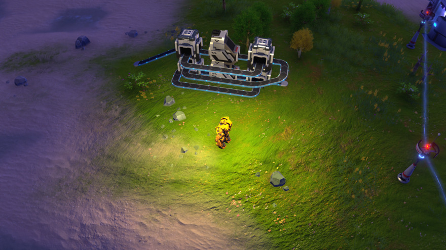 Dyson Sphere Blueprints - Automatic Piler - Force 4x Stacks