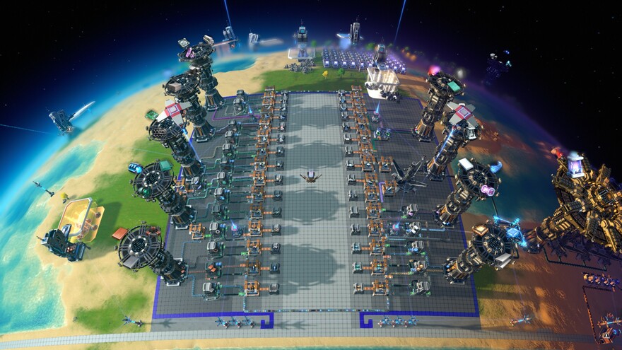 Dyson Sphere Blueprints - Auto's Mixed Belt Mall