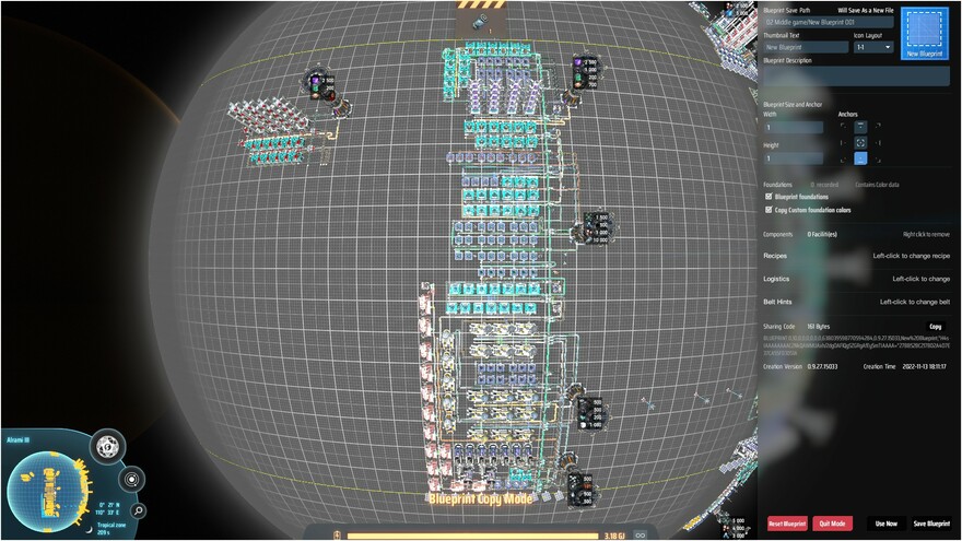 Dyson Sphere Blueprints - EARLY / MID GAME - Purple sciene 2.4/s ...