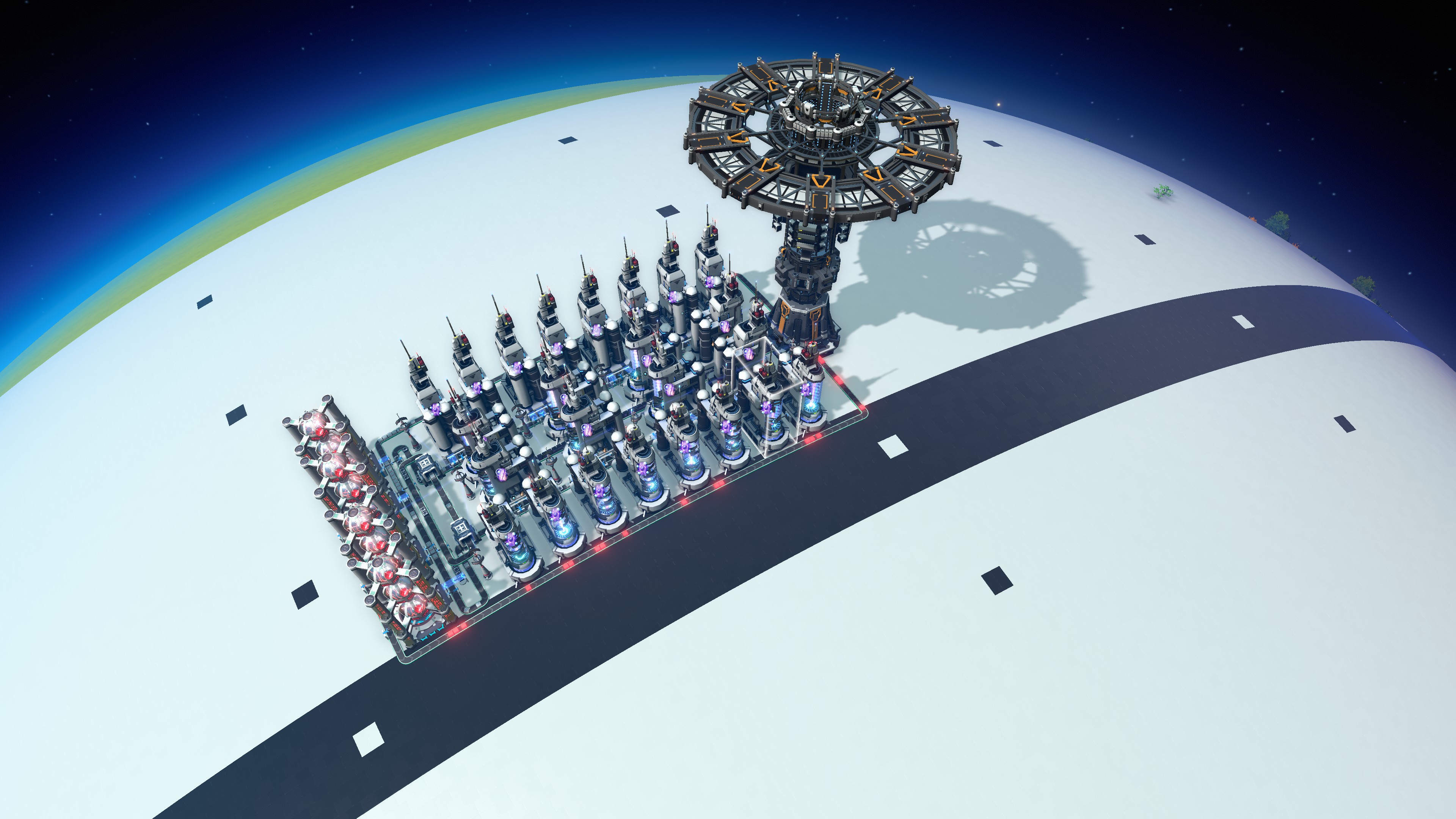 Dyson Sphere Blueprints - 2/sec Energy / Red Matrix black box compact.