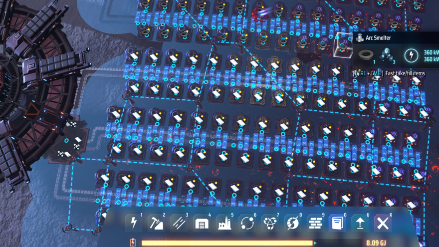 Dyson Sphere Blueprints - 60 particle container mall