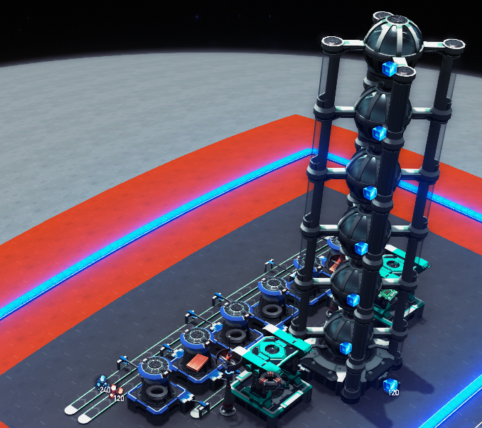 Dyson Sphere Blueprints - Early Blue Cubes Start (120/min)