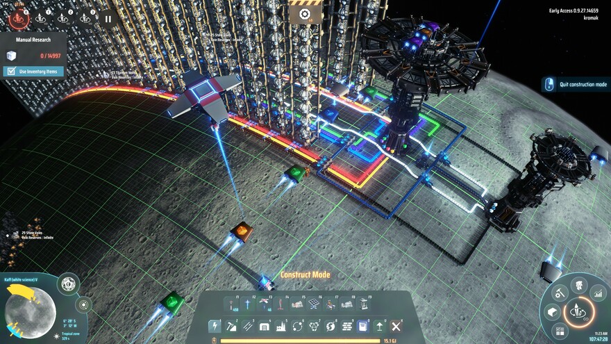 Dyson Sphere Blueprints - 2B proliferated white science cubes