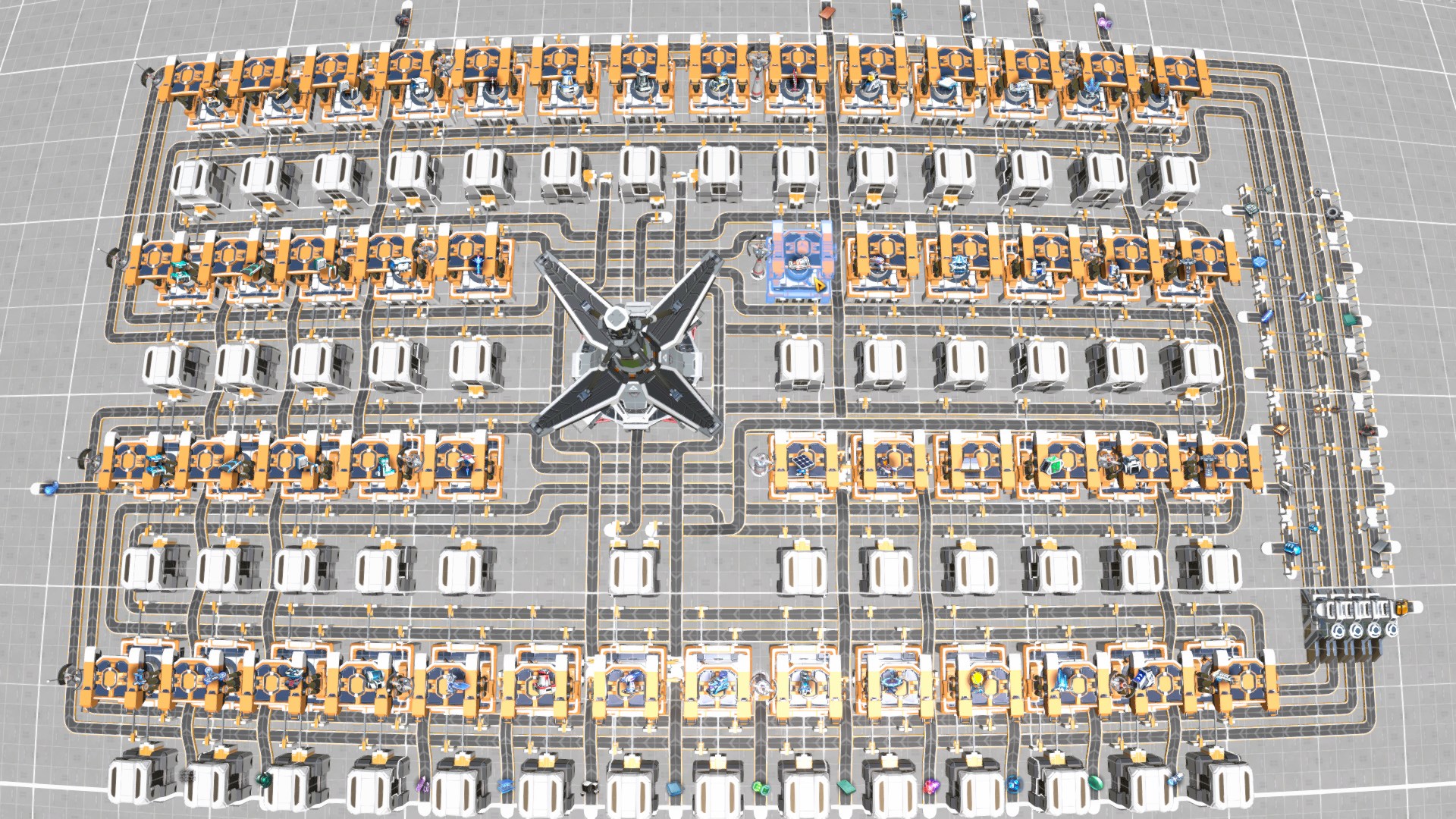 Dyson Sphere Blueprints - Sushi Hybrid Mall