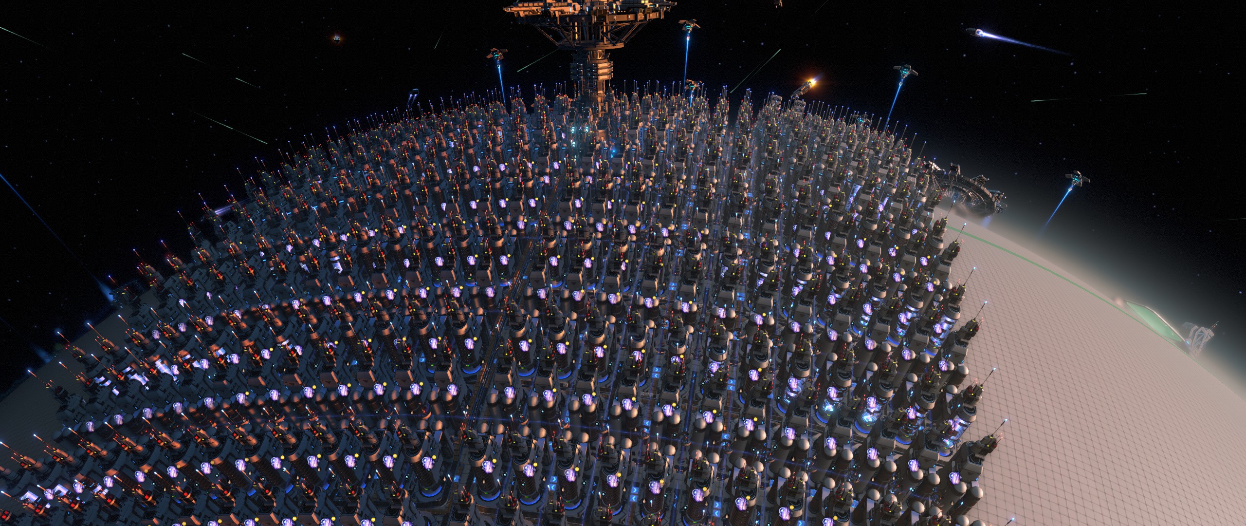 Dyson Sphere Blueprints - A Very Large Refined Oil Blueprint