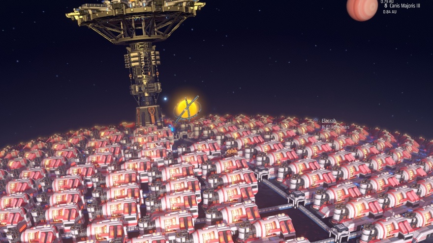 Dyson Sphere Blueprints - Polar 1 GW hydrogen thermal power plant generator