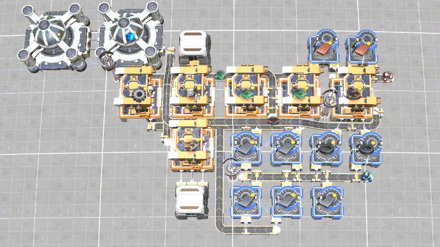Dyson Sphere Blueprints - Initial Jumpstart with Research Lab