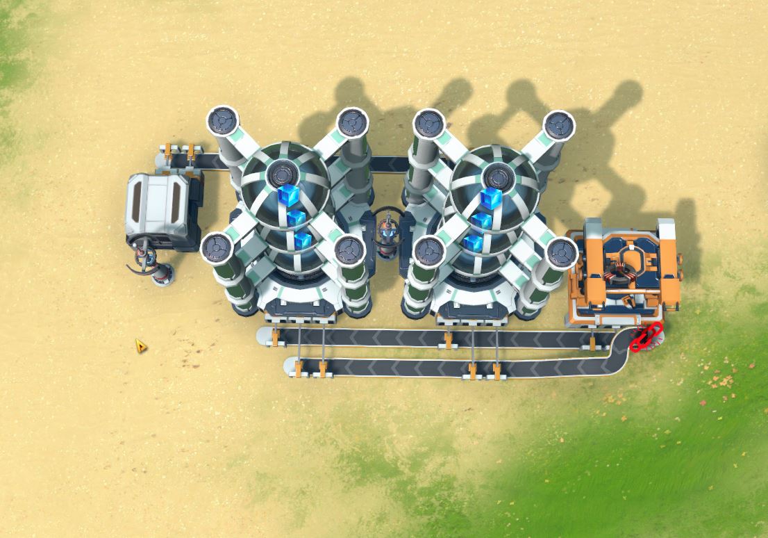 Dyson Sphere Blueprints - 120/m Blue cubes from raw "B"