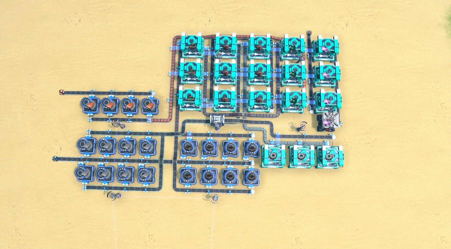 Dyson Sphere Blueprints - 40/m Particle Container from raw (V2)