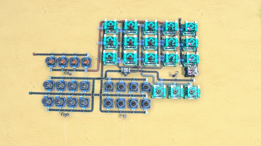 Dyson Sphere Blueprints - 40/m Particle Container from raw (V2)