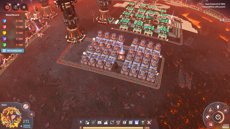 Dyson Sphere Blueprints - Ingots/Bars from Raw Copper and Iron Factory