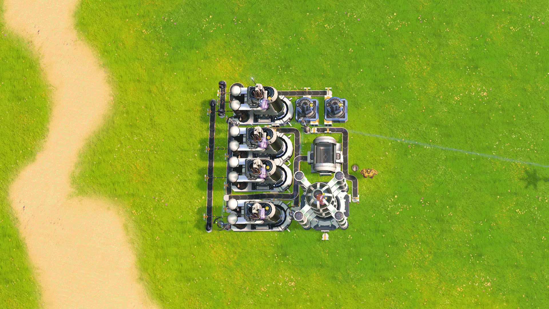 Dyson Sphere Blueprints - Early Stage 30/min Red Matrix from Raw