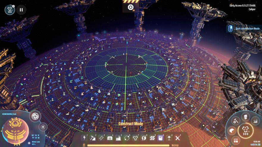 Dyson Sphere Blueprints - Polar Sushi Mall, All Buildings.