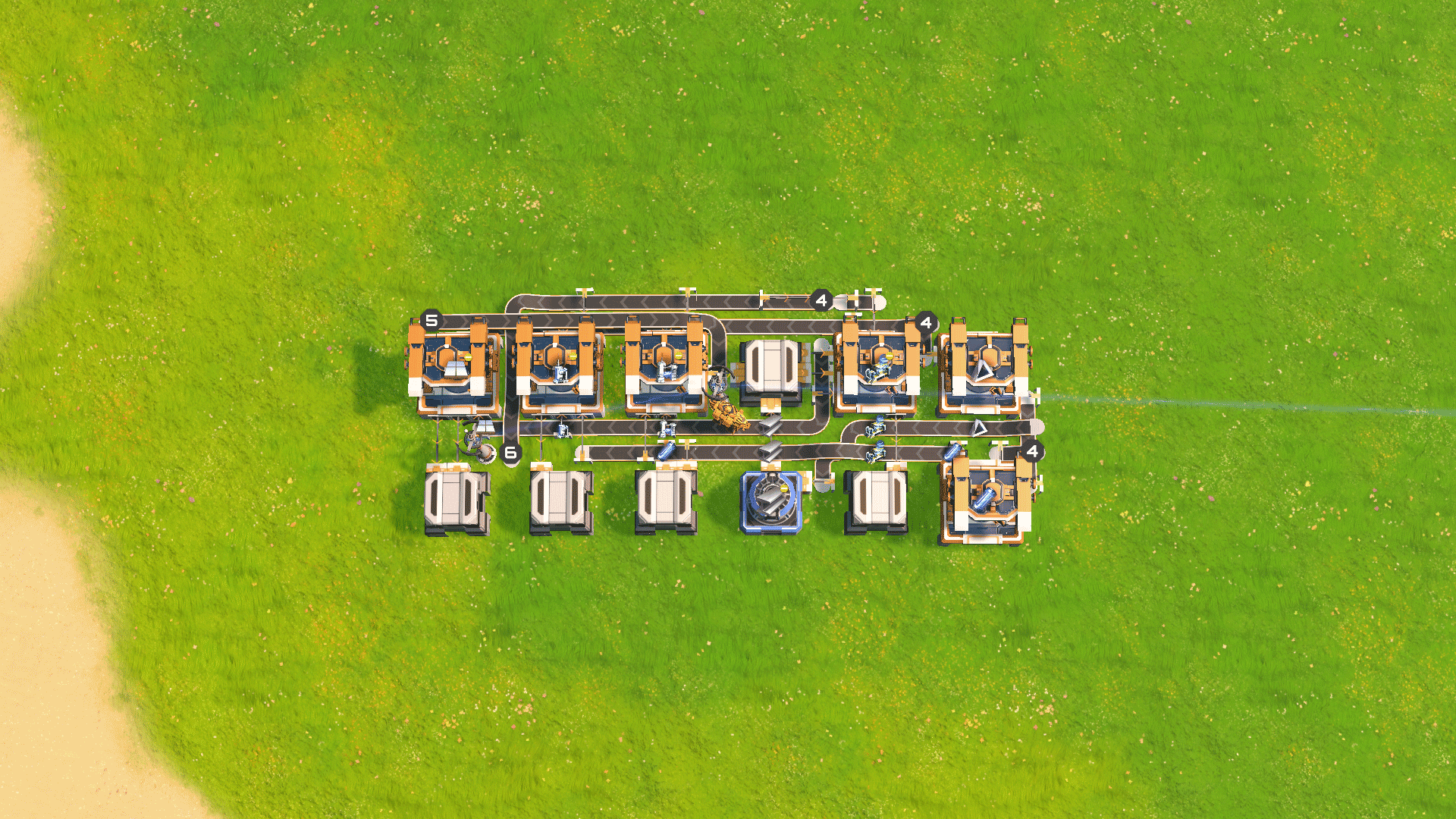 Dyson Sphere Blueprints - Early Stage Starter Mall Part 4