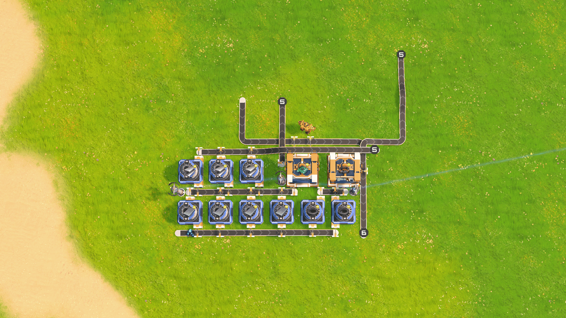 Dyson Sphere Blueprints - Early Stage Starter Mall Part 5