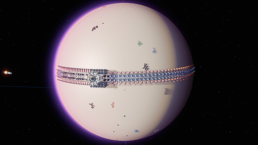 Dyson Sphere Blueprints - Self-Powered Graphene 7200/Minute, Deuterium ...