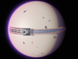 Dyson Sphere Blueprints - Self-Powered Graphene 7200/Minute, Deuterium 1740/Minute, from Fire Ice