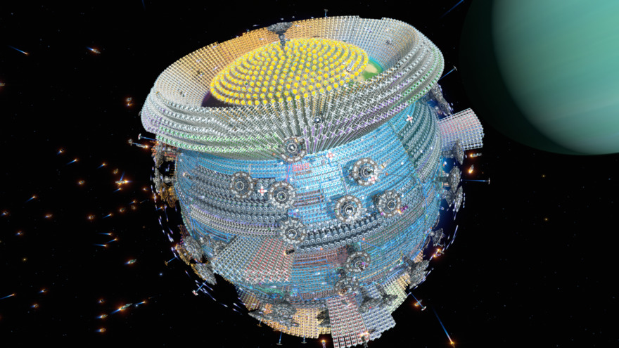 Dyson Sphere Blueprints - 36k Universe Matrix Per min From Raw ...