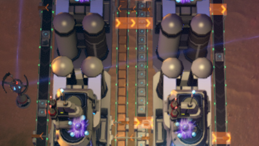 Dyson Sphere Blueprints - 8 x-ray cracking layout