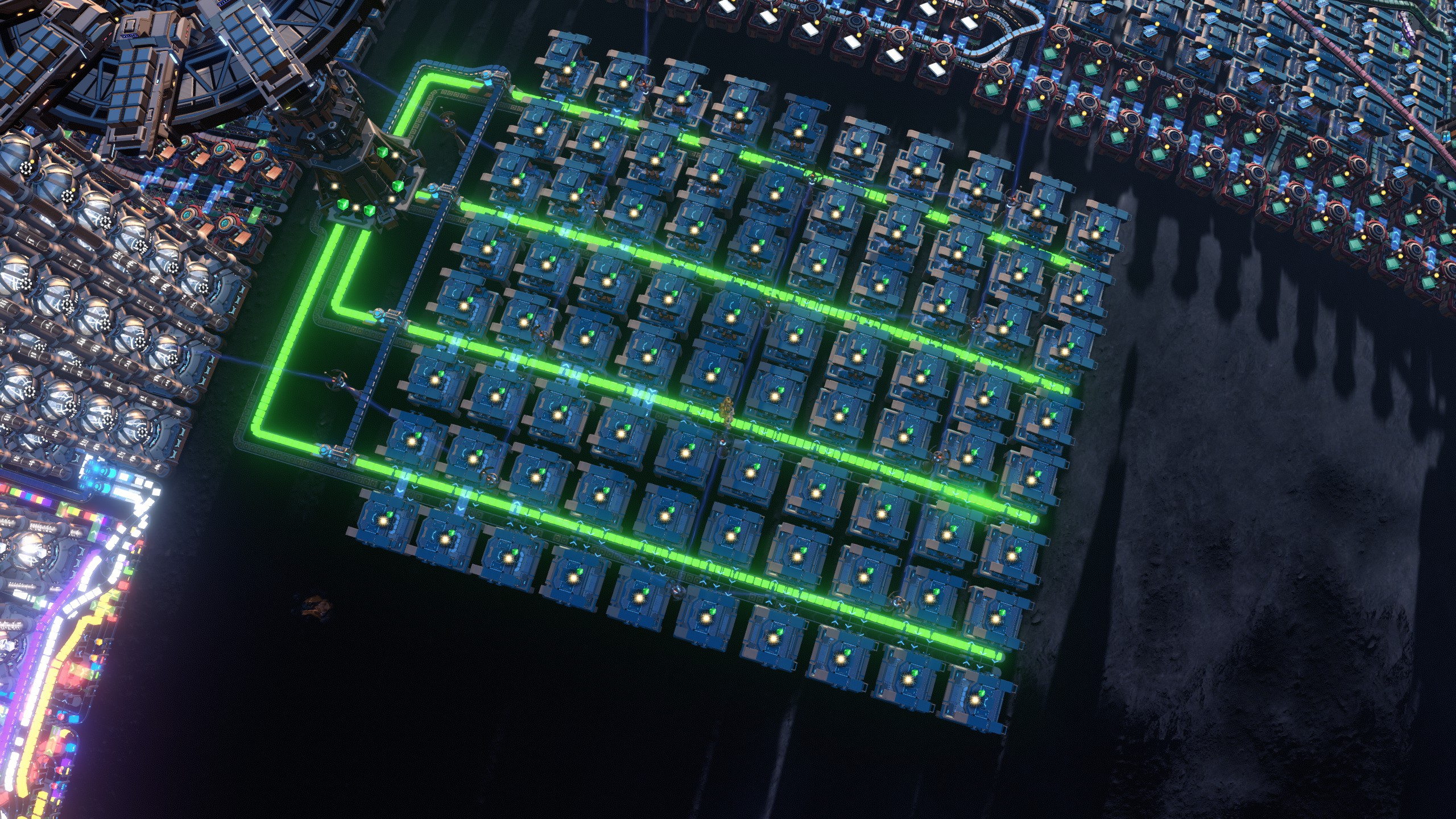 Dyson Sphere Blueprints - Warper from Green Cube 3800/min