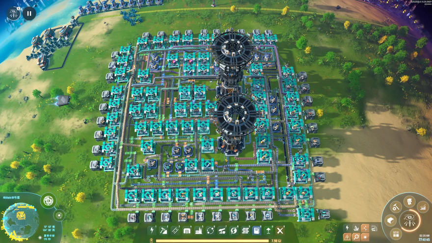 Dyson Sphere Blueprints - Early-mid game mall