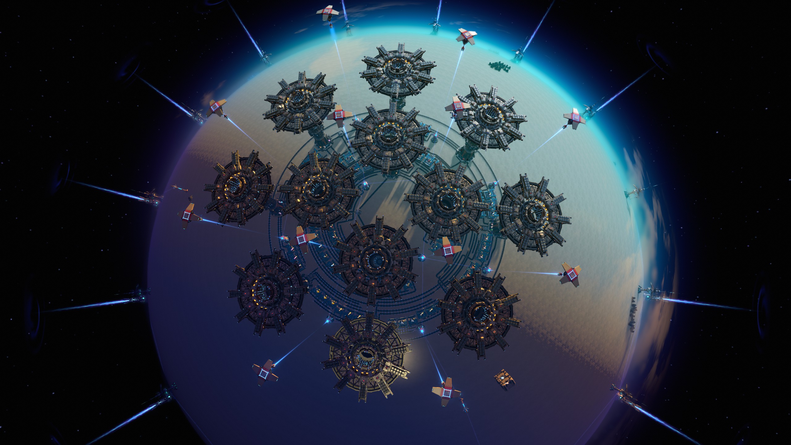 Dyson Sphere Blueprints - Mall of Combat (Endgame)