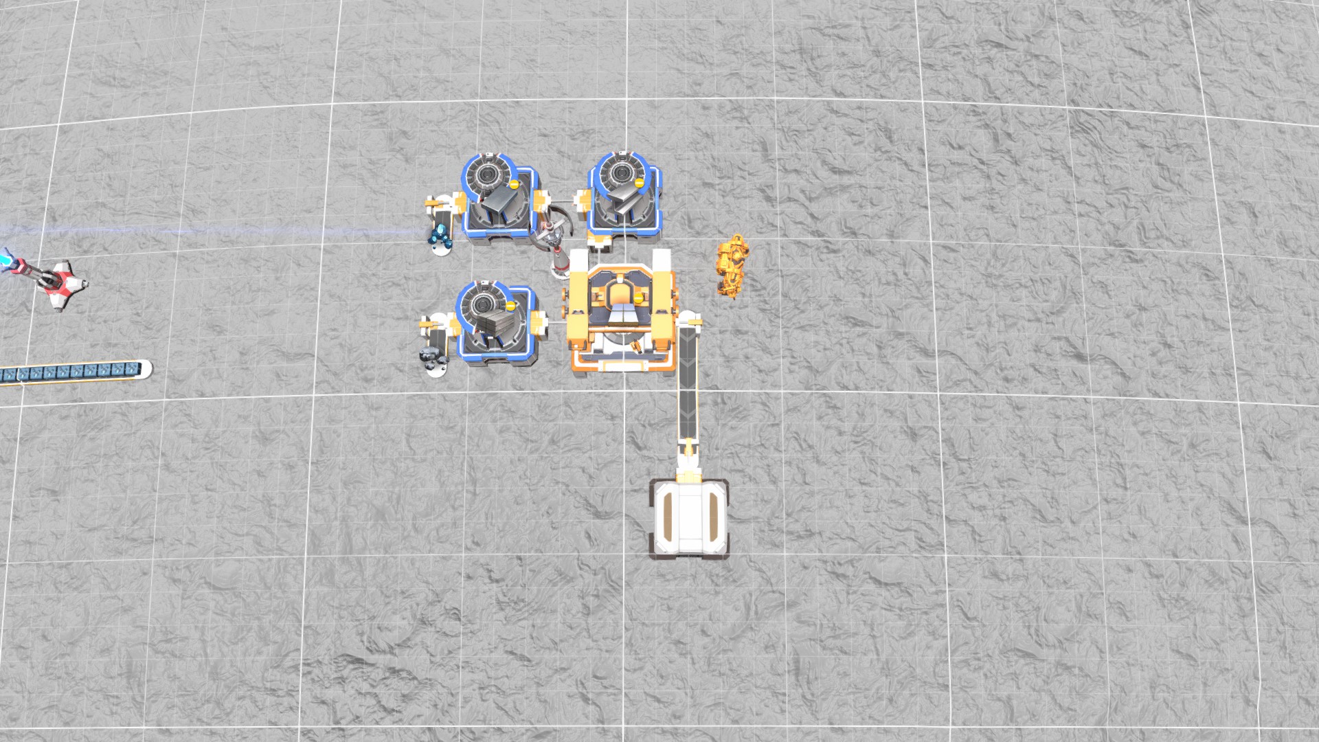Dyson Sphere Blueprints - Simple Tileable Foundation From Raw for Early ...