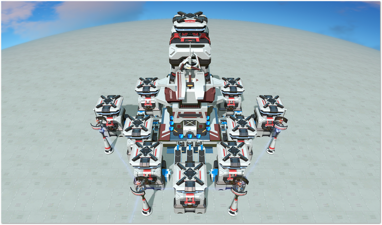 Dyson Sphere Blueprints - 10 item Dark Fog farm sorter