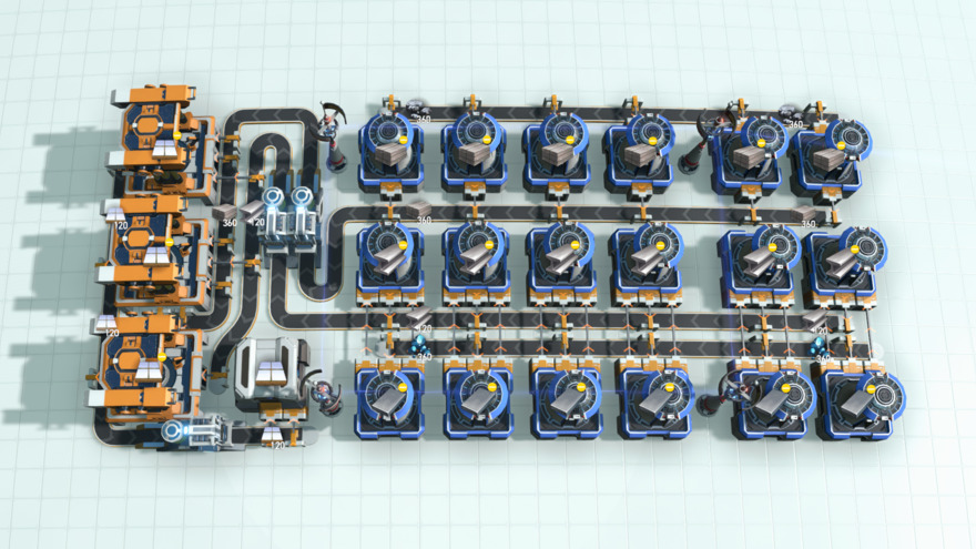 Dyson Sphere Blueprints - Early foundations (120 per minute)