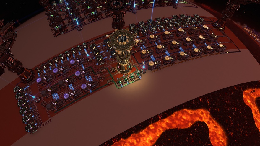 Dyson Sphere Blueprints - CRYSTAL SHELL 3/SEC