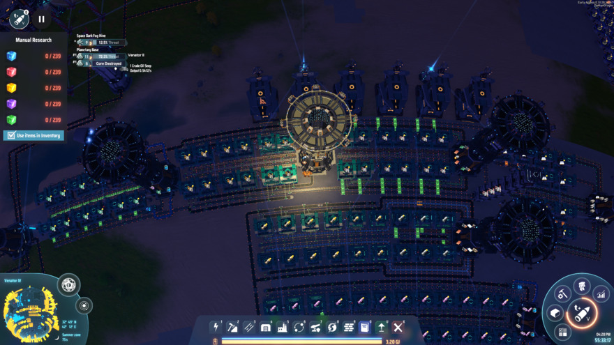 Dyson Sphere Blueprints - All 3 Missiles in one build.