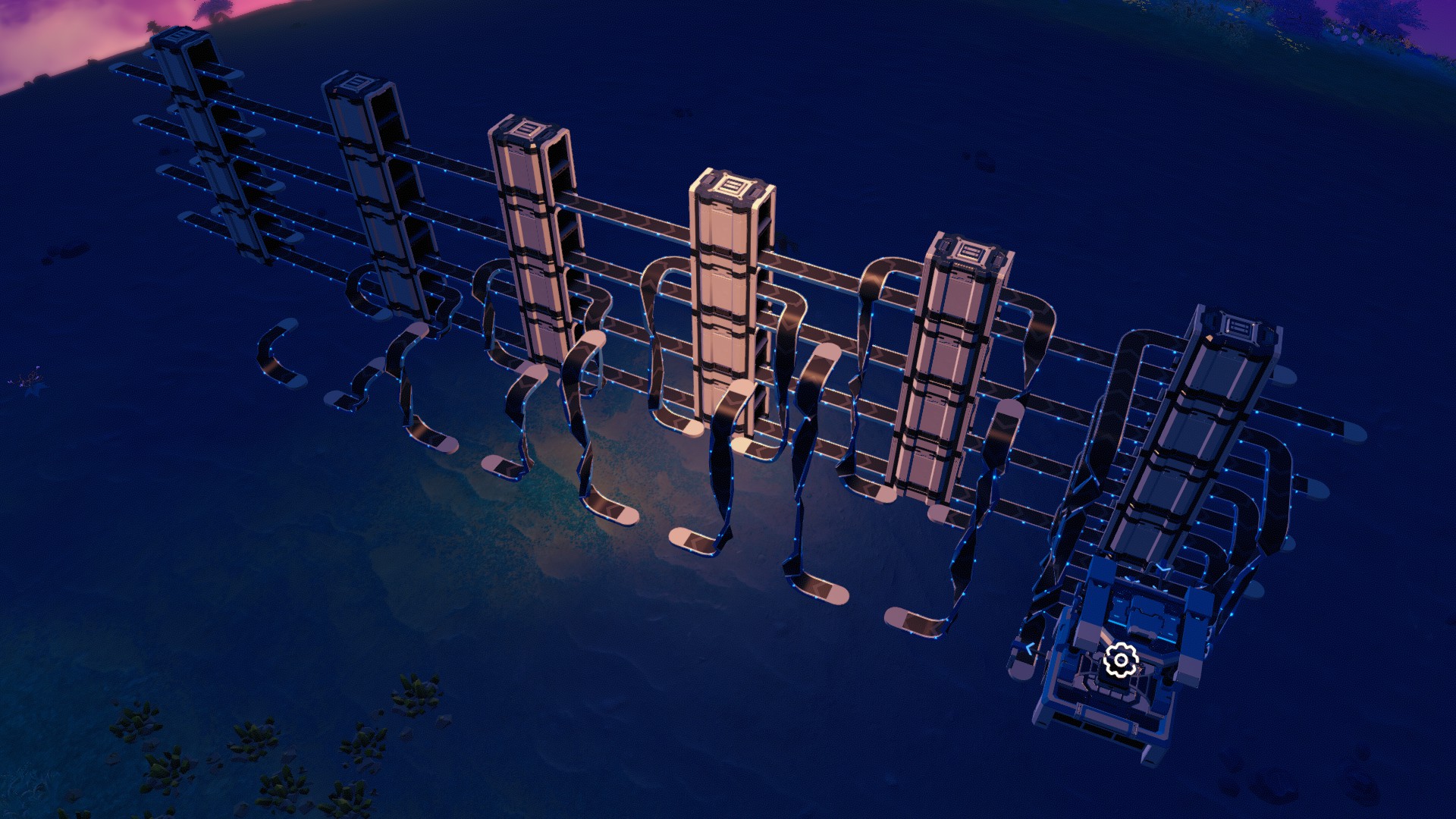 Dyson Sphere Blueprints - Vertical Splitter Feeder