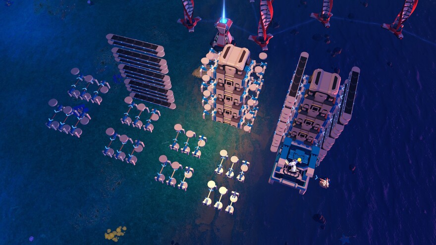 Dyson Sphere Blueprints - Vertical Bus Toolkit Teleporting Sorters