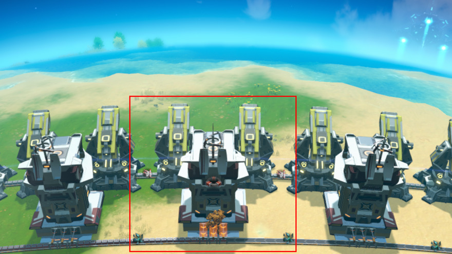 Dyson Sphere Blueprints - Missile Turret + Battlefield Analysis Base Line