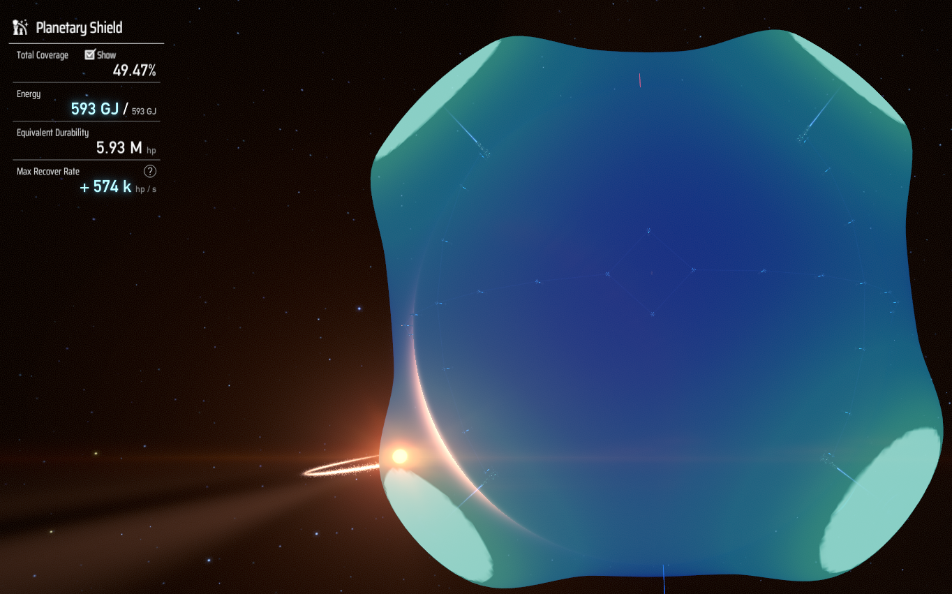 Dyson Sphere Blueprints - Planetary Shield Minimal Cover