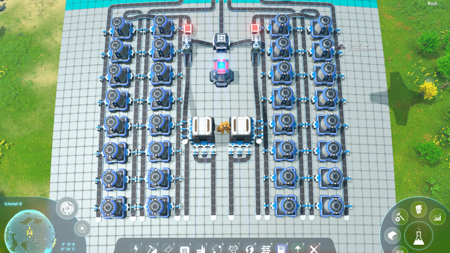 Dyson Sphere Blueprints - Smelting factory (32 smelters )