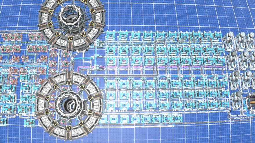 Dyson Sphere Blueprints - [FROM RAW] Quantum Chip 169.2/min