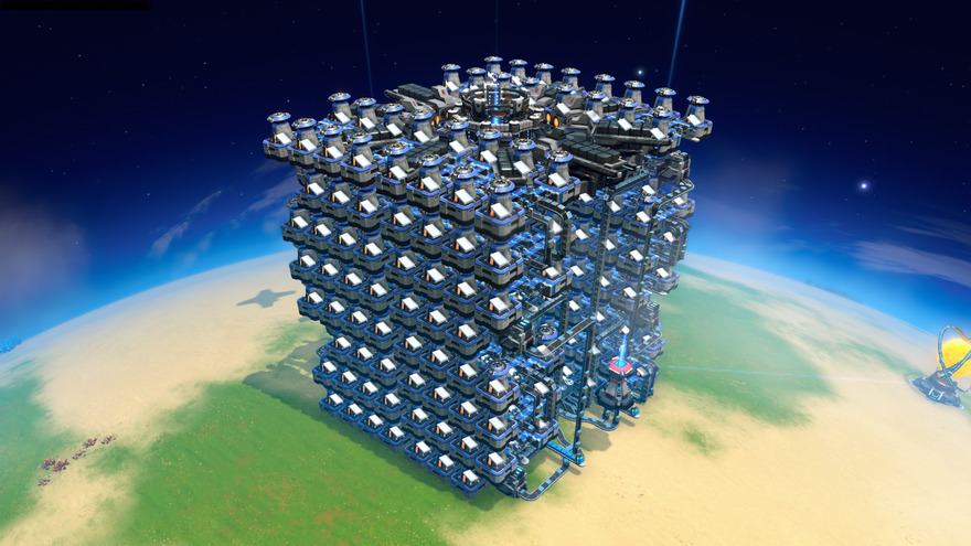 Dyson Sphere Blueprints - 【仙術 無碰撞 一物一塔】鈦塊