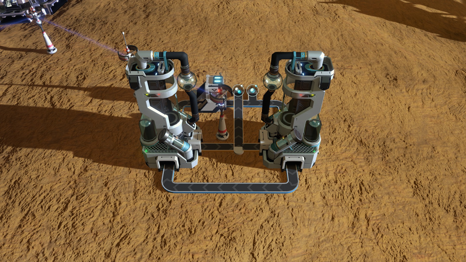 Dyson Sphere Blueprints - Fractionator Loop with a Piler