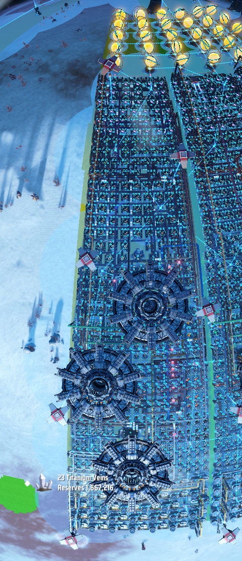 Dyson Sphere Blueprints - Particle container pizza [2125/m/slice] [40 ...