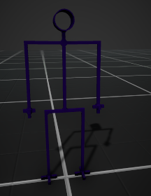 Dyson Sphere Blueprints - Janky purple stick figure