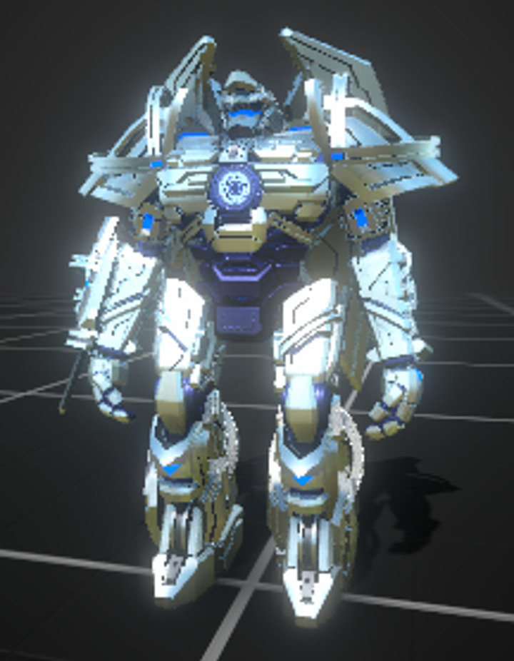 Dyson Sphere Blueprints - Mecha with Large wings